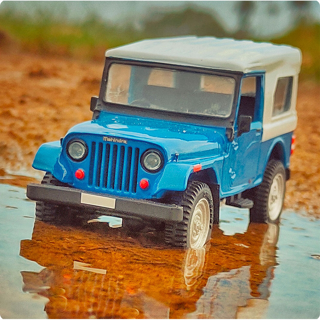 Mahindra MM540 Hardtop – 1:32 & 1:64 Scale 3D Printed Custom Models